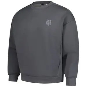 LEVELWEAR Usmnt Luxe Signature Lineage Tri-blend Pullover Sweatshirt