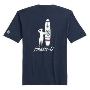 Johnnie-o Seattle Kraken Heathered Spencer T-shirt