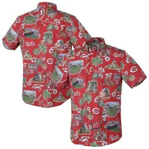 Reyn Spooner Cincinnati S Scenic Tri-blend Button-down Shirt