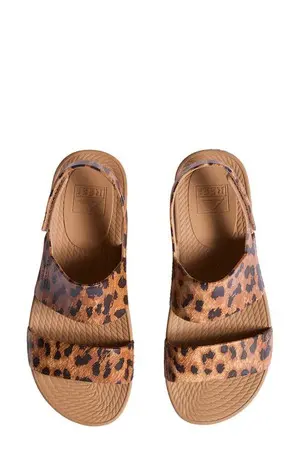 Reef Water Vista Slingback Sandal - Leopard