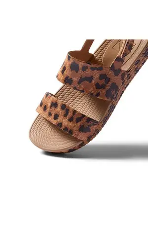 Reef Water Vista Slingback Sandal - Leopard