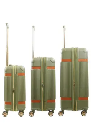 Tommy Bahama 3-piece Hard-sided Luggage Set - Olive