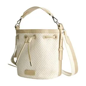 Tommy Bahama Soft Woven Drawstring Bucket Bag