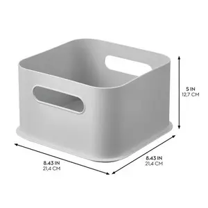 IDESIGN Storage Bins With Handlesorganize Kitchen, Bathroom