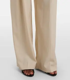 THE FRANKIE SHOP Daytona High-rise Wide-leg Trousers