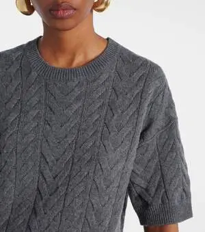 Max Mara Dominus Wool Top - Grey