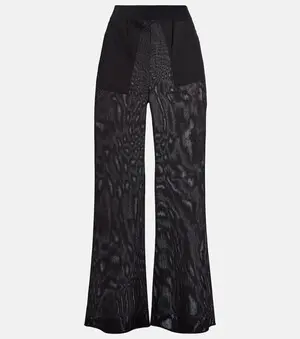 Max Mara Gordon Wide-leg Pants - Black