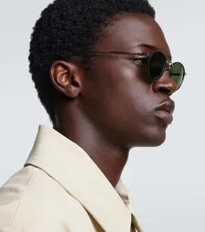 Bottega Veneta Forte Panthos Round Sunglasses