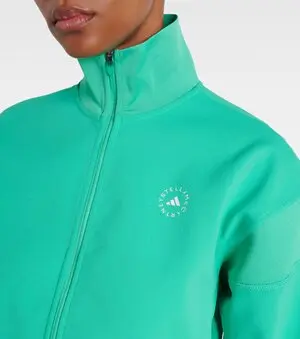 Adidas By Stella McCartney Logo Cropped Jacket