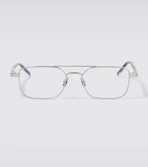 Saint Laurent Sl 780 Rectangular Eyeglasses - Silver