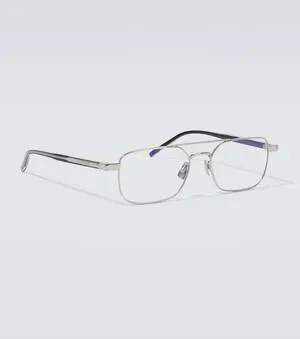 Saint Laurent Sl 780 Rectangular Eyeglasses - Silver