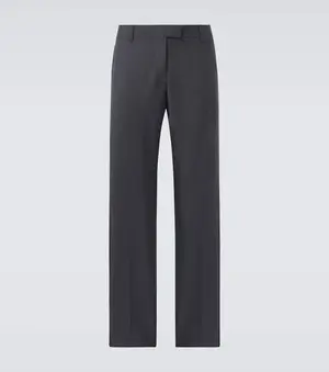 Miu Miu Mohair And Wool Straight Pants