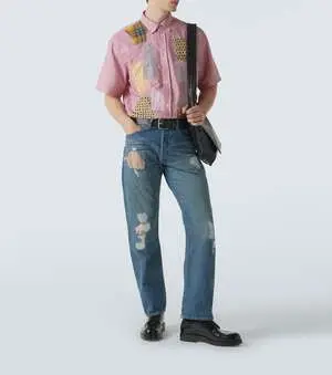 Junya Watanabe X Levi's® Patchwork Straight Jeans