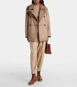 Max Mara Leather Combat Boots - Brown