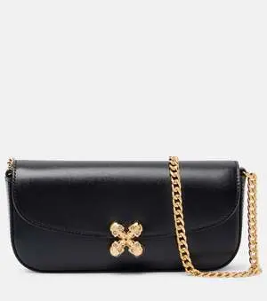 Alexander McQueen Skull Flower Small Shoulder Bag