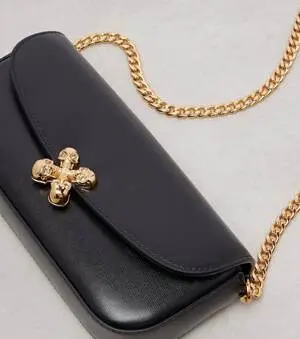 Alexander McQueen Skull Flower Small Shoulder Bag