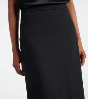 Max Mara Vernice Jersey Maxi Skirt
