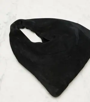 THE ROW Bindle Small Suede Tote Bag