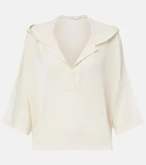Max Mara Didi Knitted Cotton-blend Shirt