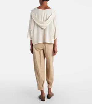 Max Mara Didi Knitted Cotton-blend Shirt