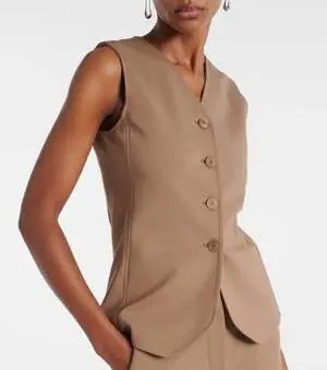 Max Mara Fornovo Jersey Vest