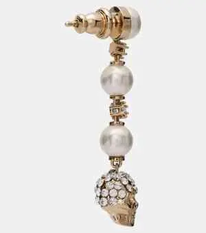 Alexander McQueen Crystal-embellished Drop Earrings