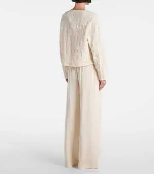 Max Mara Cotton-blend Jersey Top