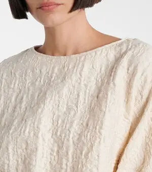 Max Mara Cotton-blend Jersey Top