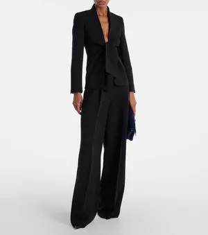 Max Mara Ghiotto Cady Blazer - Black