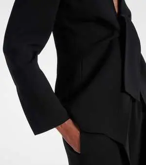 Max Mara Ghiotto Cady Blazer - Black