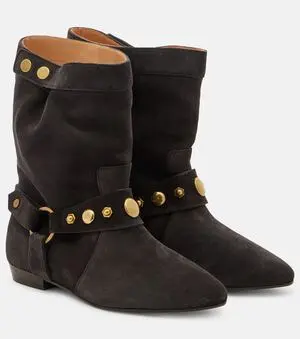 Isabel Marant Étoile Stania Suede Ankle Boots