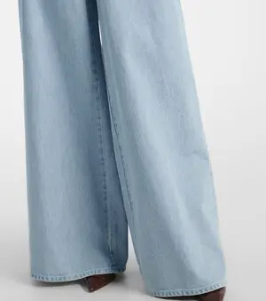 Max Mara Affari High-rise Wide-leg Jeans