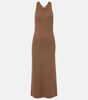 Max Mara Aceri Virgin Wool Midi Dress