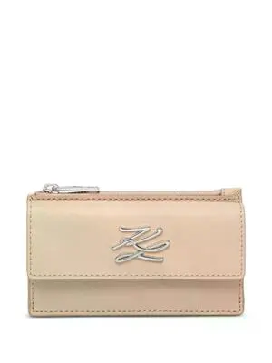 Karl Lagerfeld Gold Tone Wallets For Women