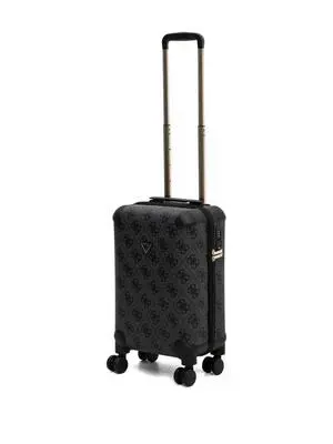 Guess Monogrammed Luggage - Grey