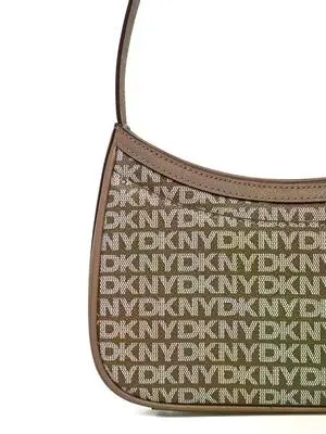 Dkny Monogram Canvas Shoulder Bag
