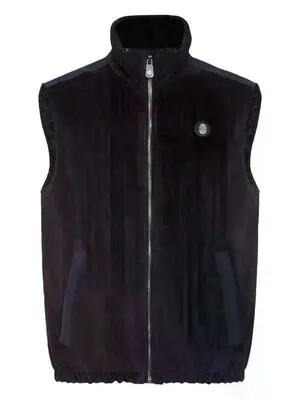 BILLIONAIRE Logo-patch Gilet