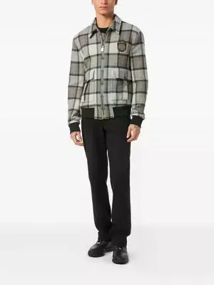 BILLIONAIRE Check-pattern Jacket