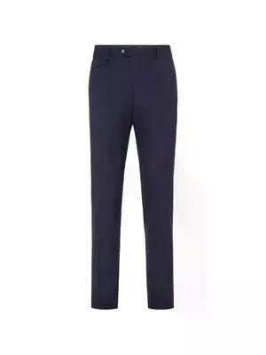 BILLIONAIRE Button-fastening Trousers - Blue