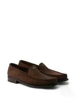 Prada Suede Loafers