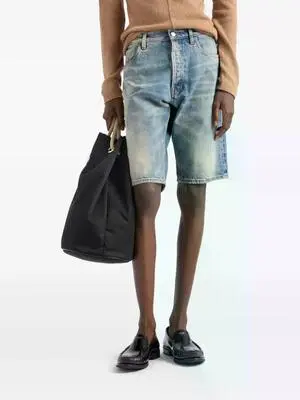 Prada Cotton Denim Shorts