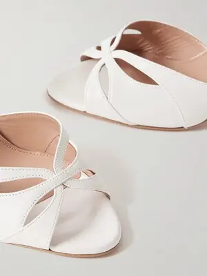 AQUAZZURA Moves 85 Leather Sandals