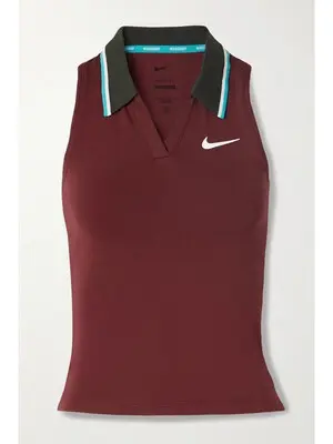 Nike Striped Performance Tops For Women
