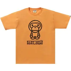 A BATHING APE Classic Baby Milo Tee - Orange