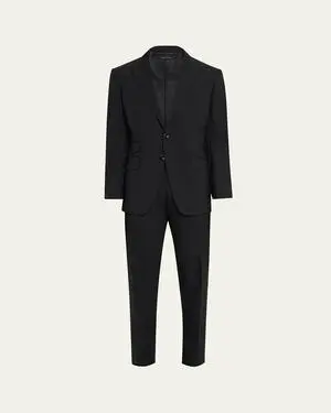 TOM FORD Wool Peak Lapel Two-piece Suit