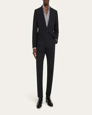 TOM FORD Wool Peak Lapel Two-piece Suit