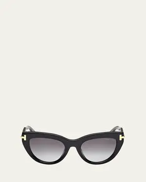 TOM FORD Icon Collection Cat-eye Sunglasses - Black