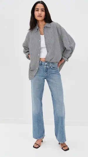AGOLDE Low Rise Loose Fit Jeans
