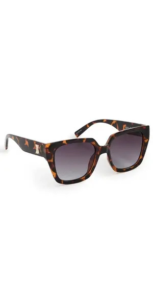 Le Specs The Illusion Sunglasses - Tort