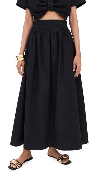 DE LORETA Ariadna Skirt - Black